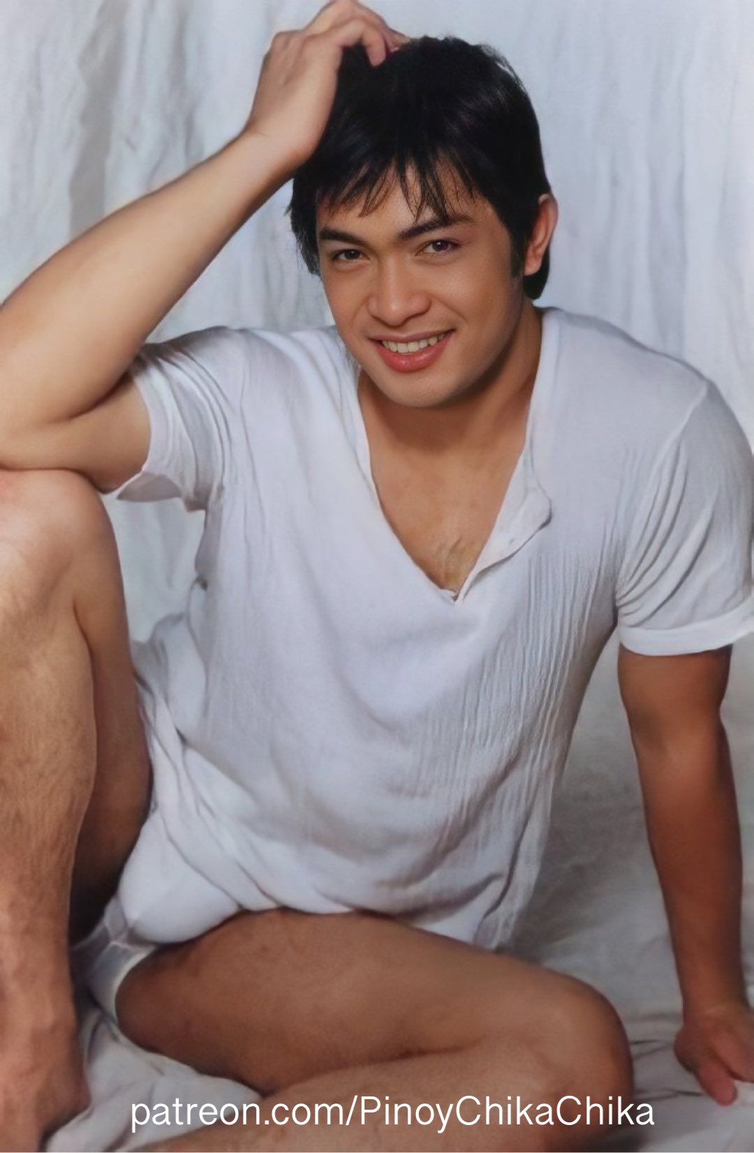 Chika Chika on Twitter: "Anton Bernardo as the stripper Efren in the movie Sa Paraiso ni Efren ...