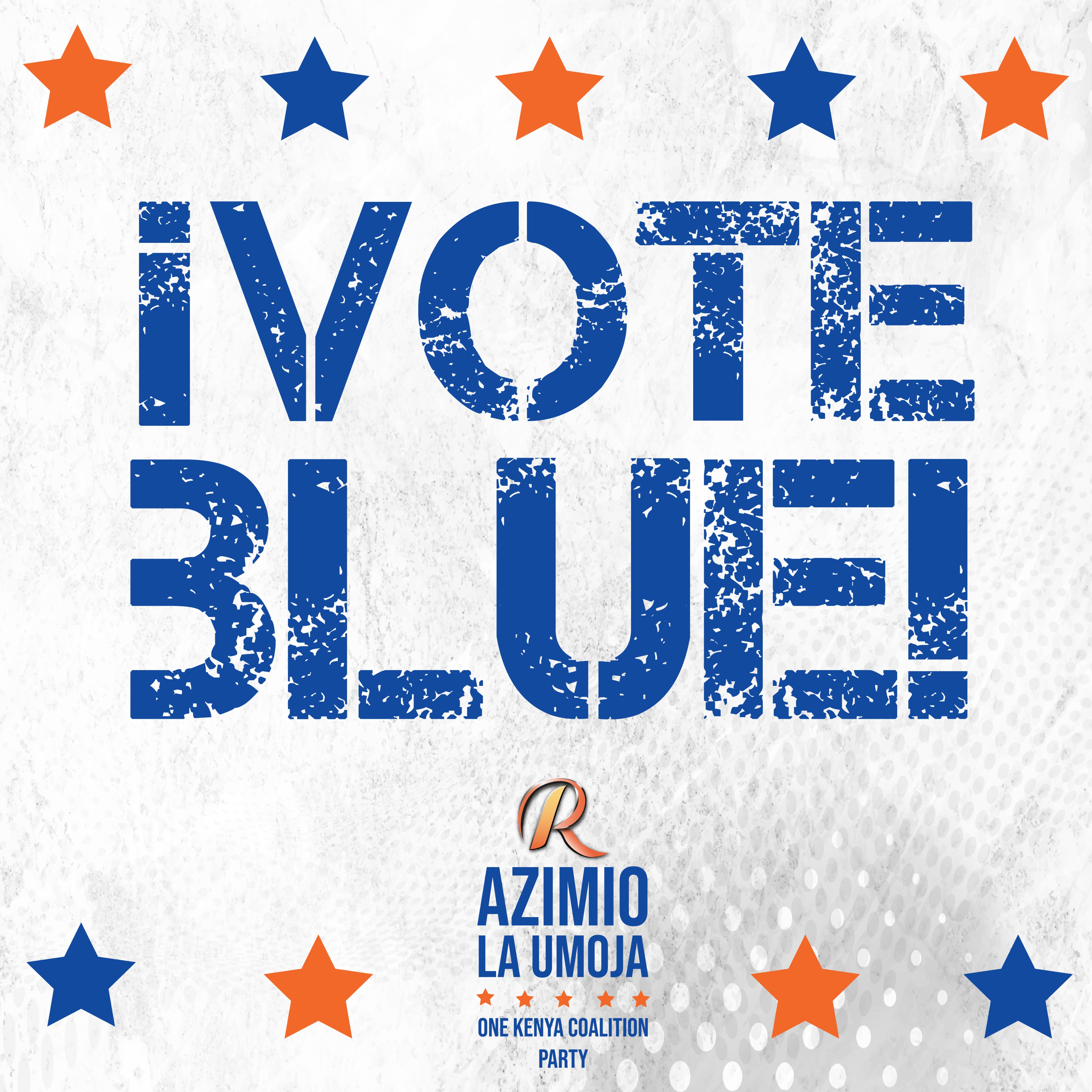 Raila Odinga on Twitter: "Let”s defend our democracy. #VoteBlue #Inawezekana https://t.co ...