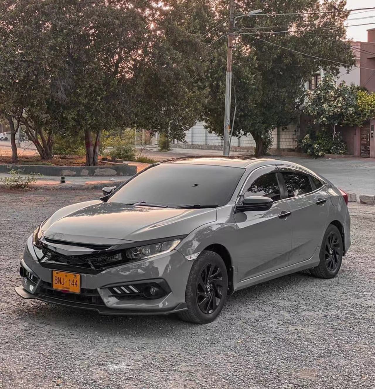 Grey Honda