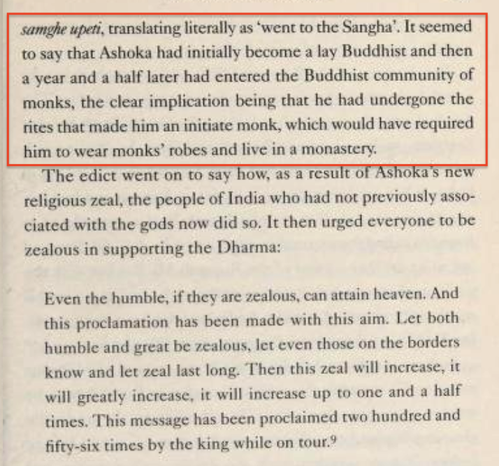 1 Ashoka’s transformation into a non-violent, peace loving, Buddhist ...