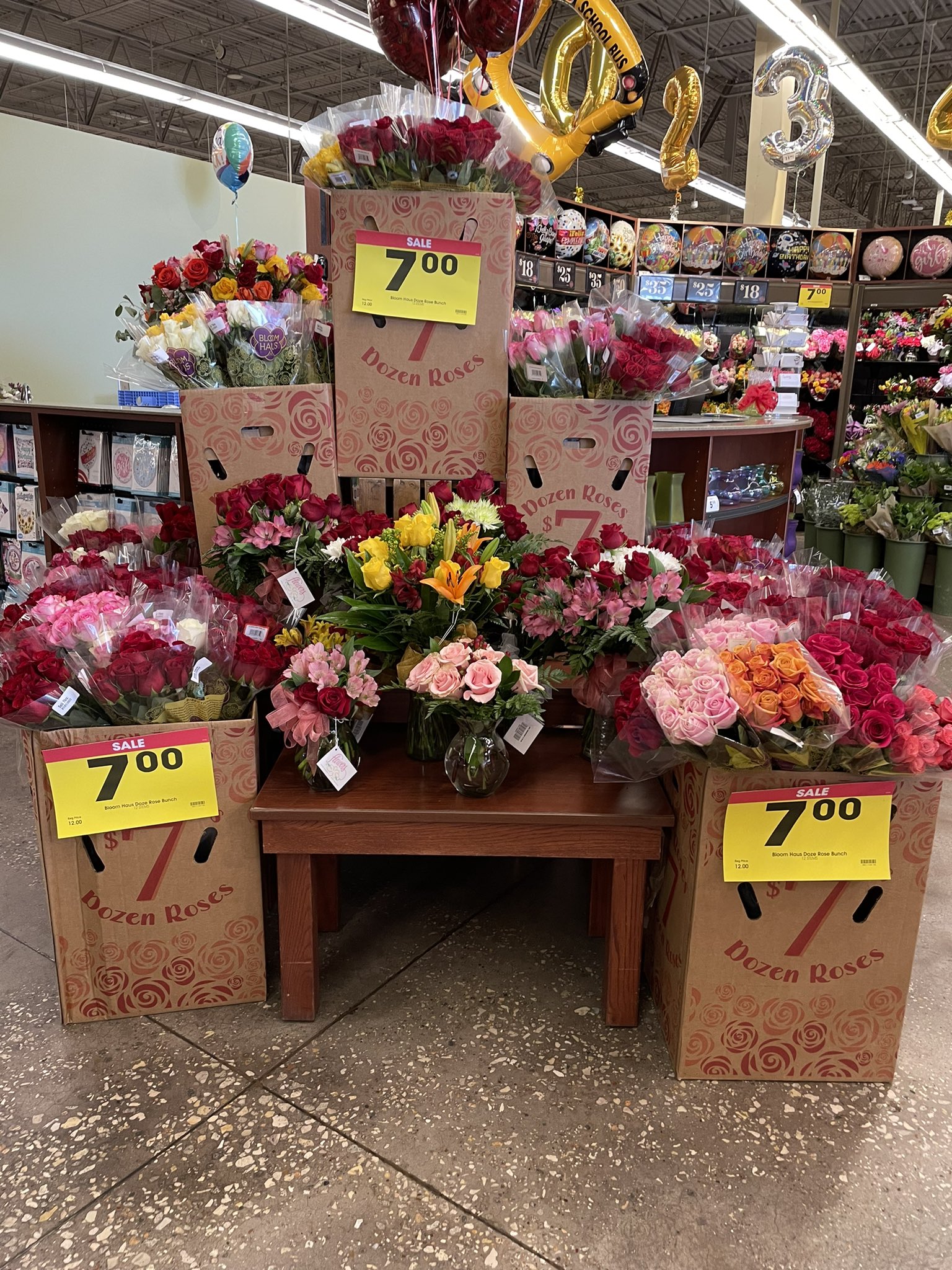 Kroger Store Flowers At All