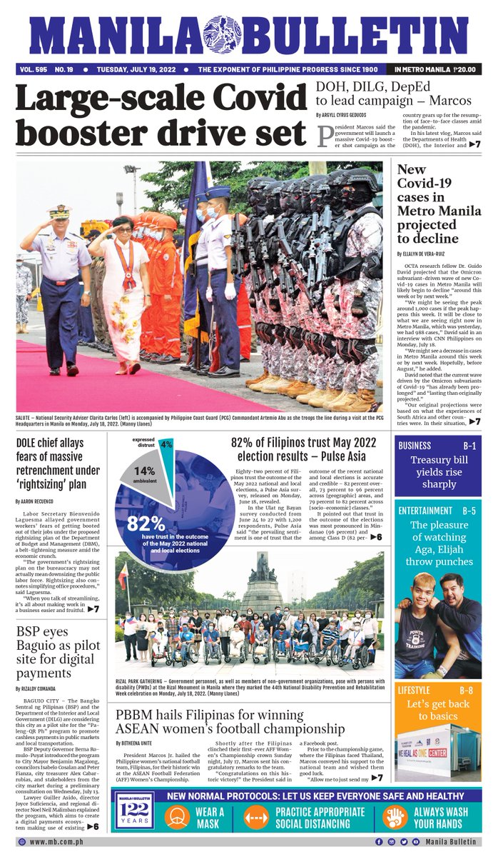 Manila Bulletin News On Twitter Manila Bulletin Headline For Today