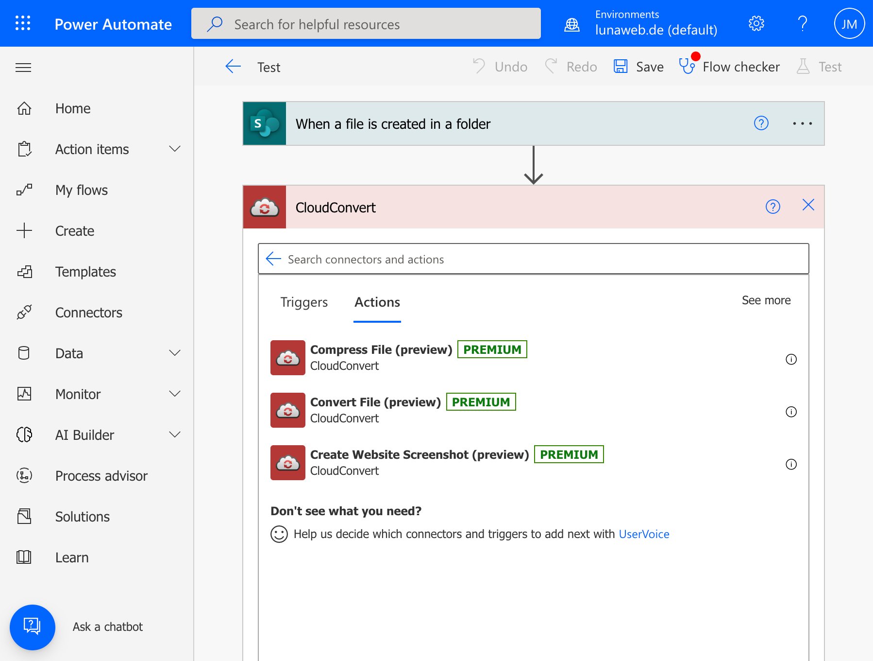 CloudConvert on Twitter: "CloudConvert is now integrated with the Microsoft Power Automate ...
