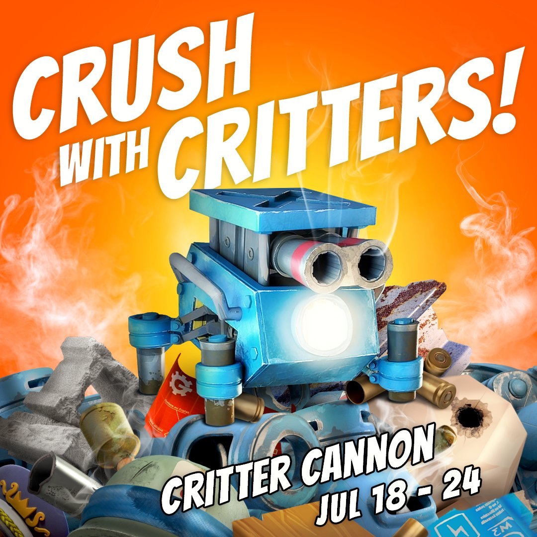 @BoomBeach: There are never enough Critters! Critter Cannon is now ...