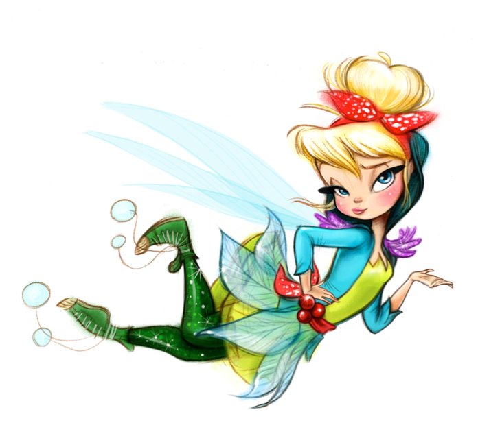 Disney Concept Art Tinkerbell