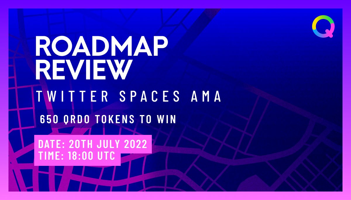 Qredo on Twitter: "📆Mark your calanders📆 This Wednesday, July 20th, at 18:00 UTC, don't miss the ...