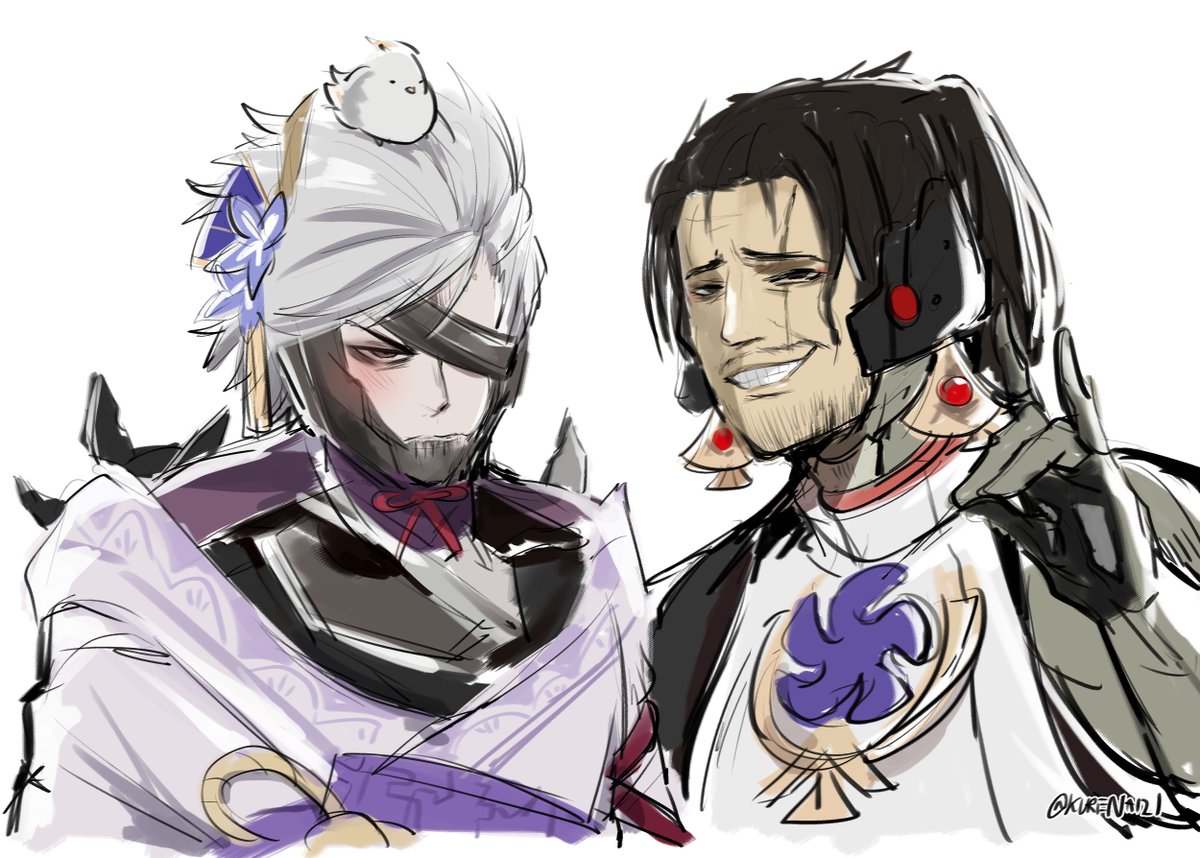 「ํํspicy Yae x Raiden 🥵🥵🥵🥵 」|KureNaiZ紅 (Commission : Closed)のイラスト