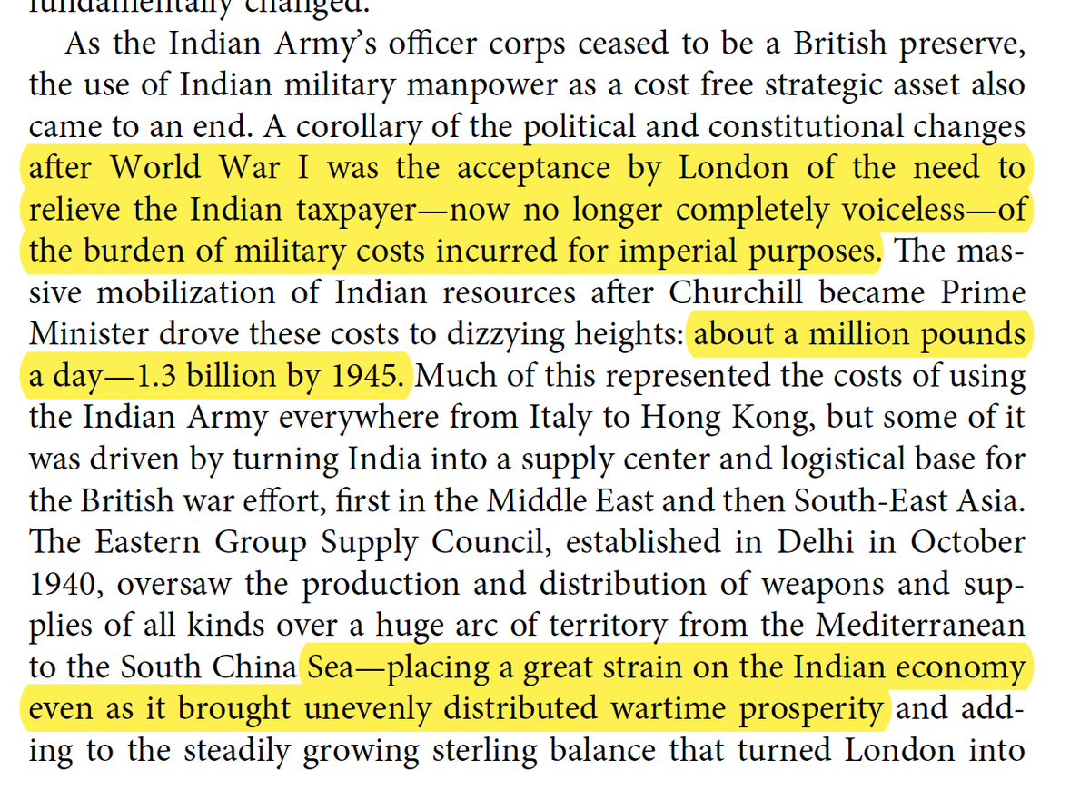 WW1 lead to a commitment to Indianization of the entire officer corps ...