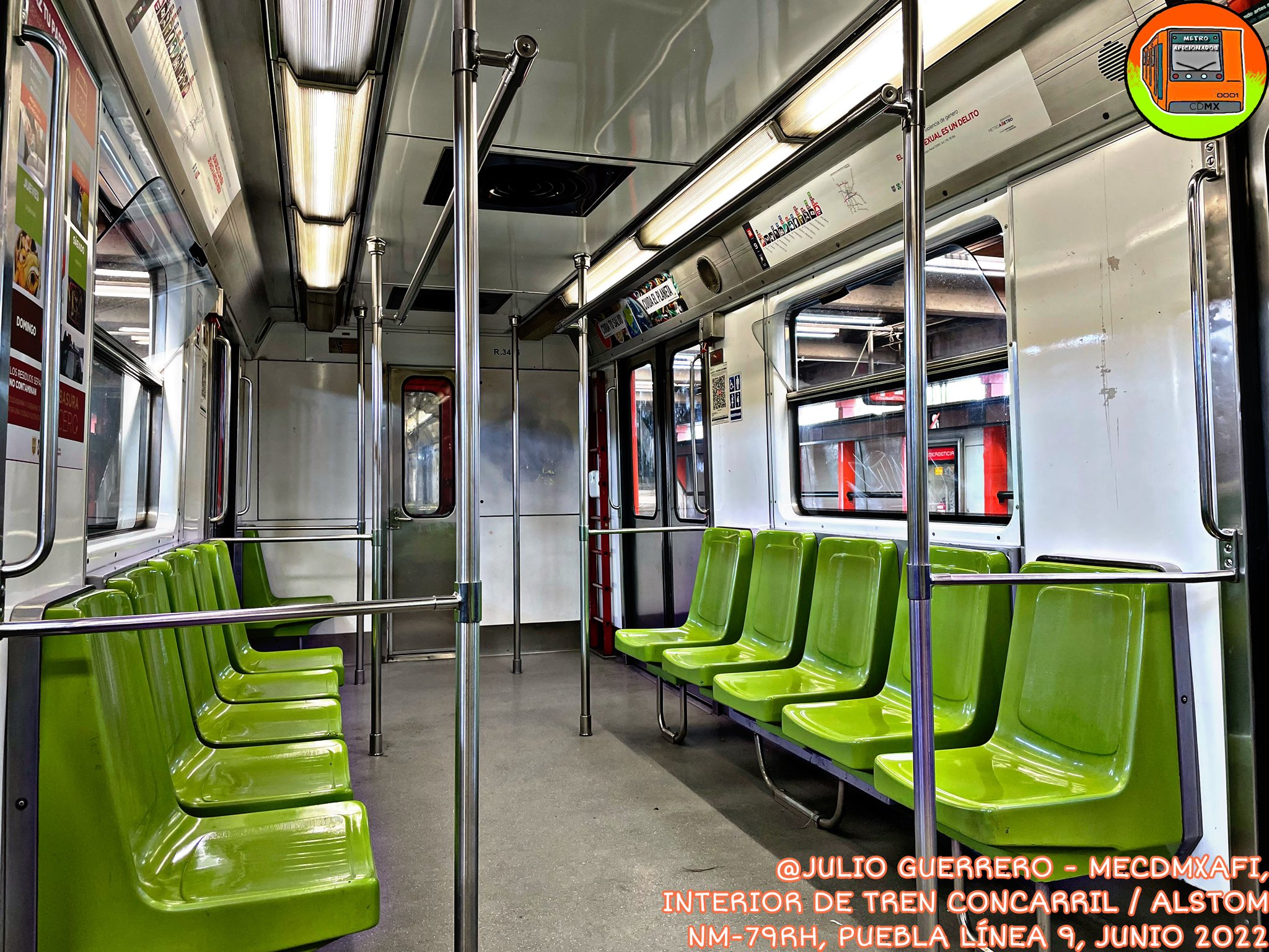 Tren Del Metro Por Dentro Alstom Fabricará 19 Trenes De La Serie MP14