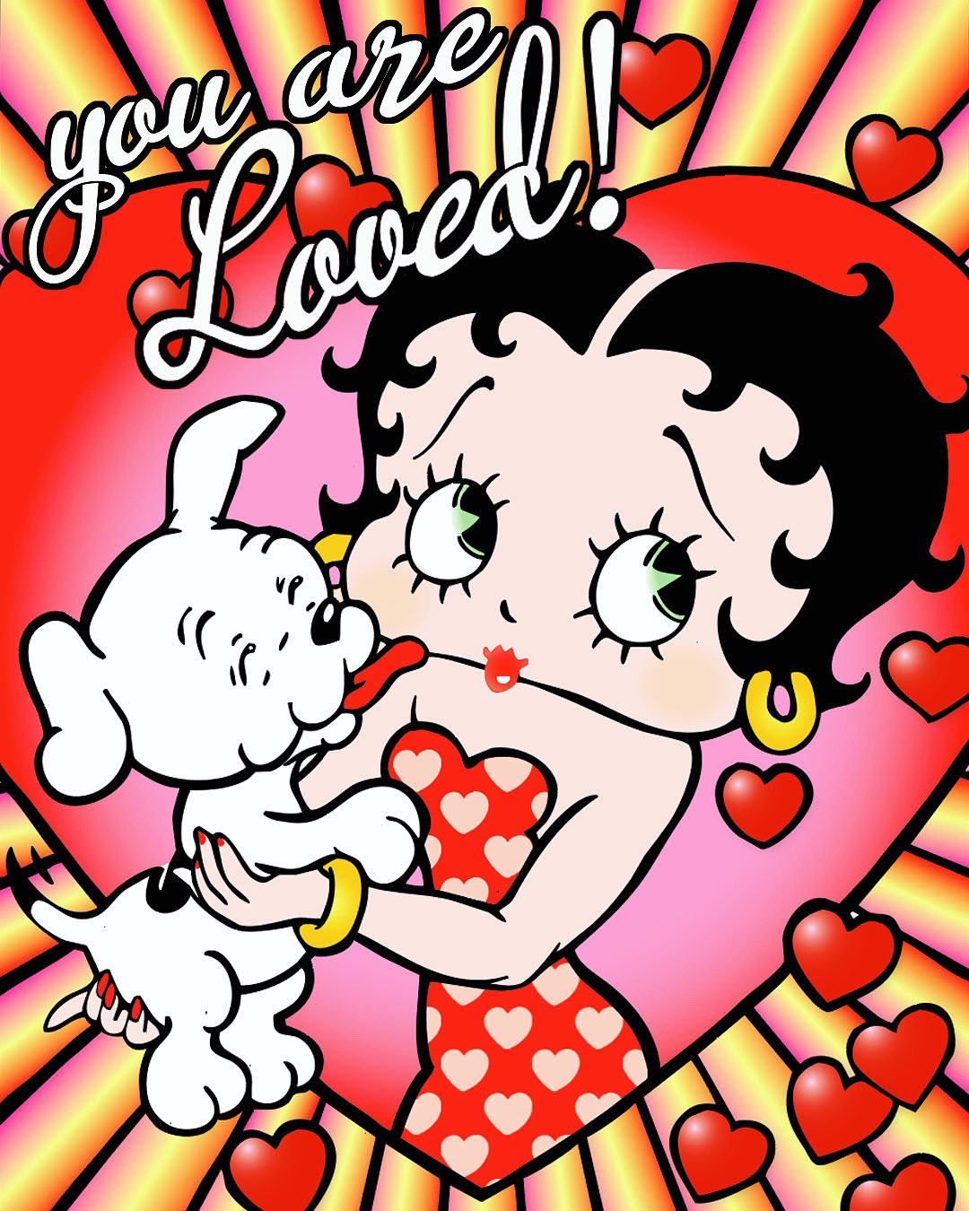Betty Boop Valentine Wallpaper