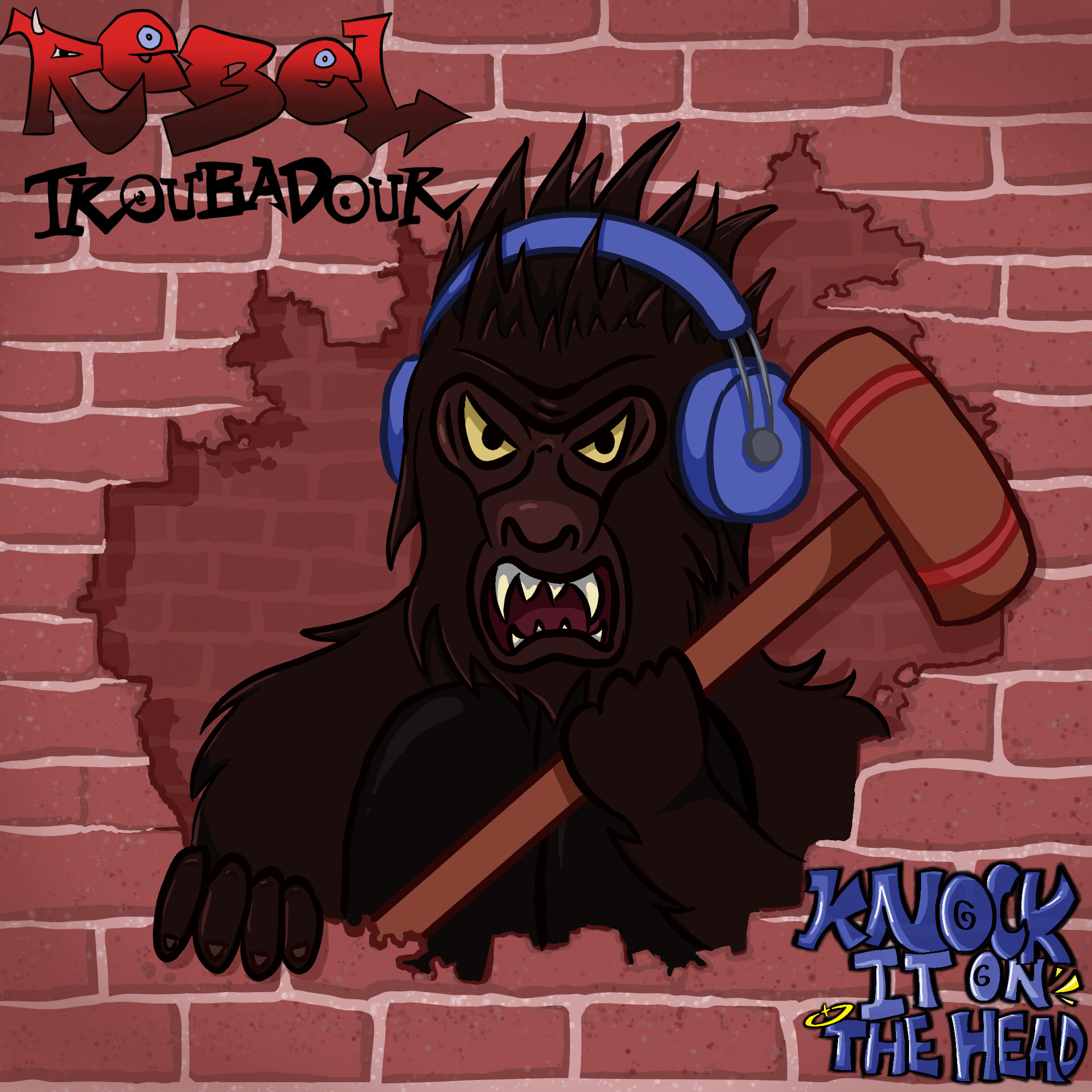 Rebel Troubadour On Twitter Heres The Artwork For Our New Single Knock It On The Head This