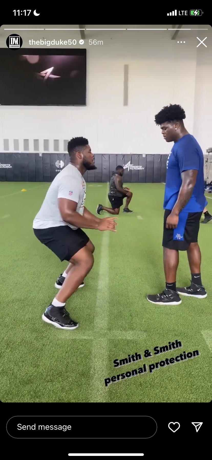 Brandon Thorn on Twitter: "Trey & Tyler Smith working 🔥 https://t.co/B8miDYSfEj https://t.co ...