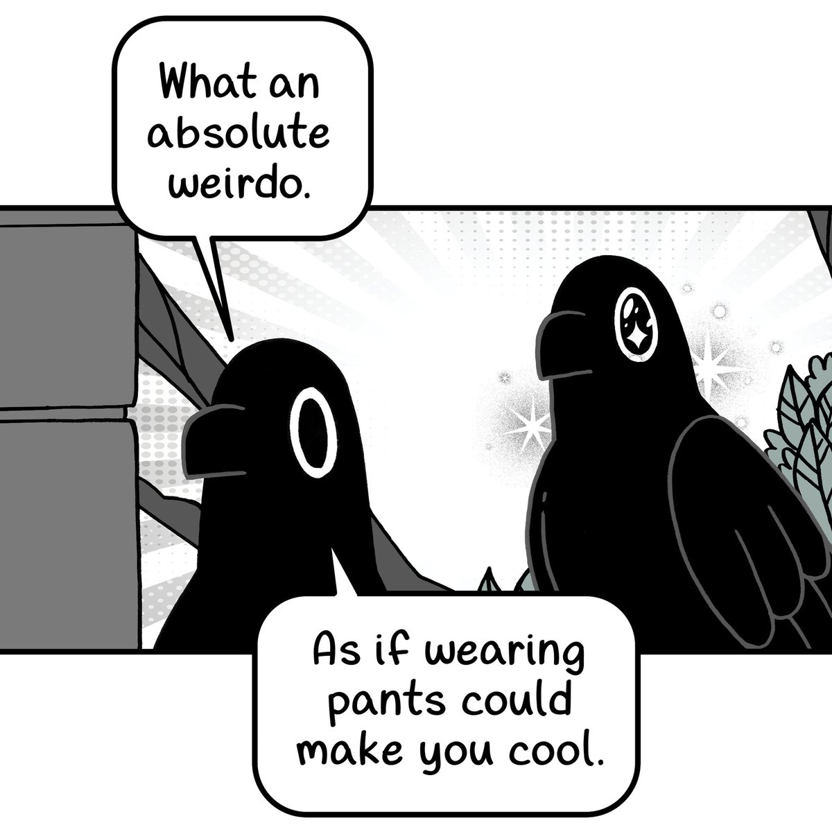 「Please check out Crow Time on Instagram/Webtoons and my webc」Isa ...