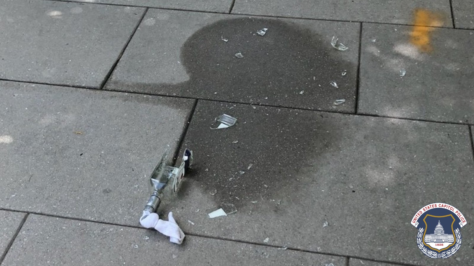 U.S. Capitol Police on Twitter: "USCP officers arrested a man with two Molotov cocktails around ...