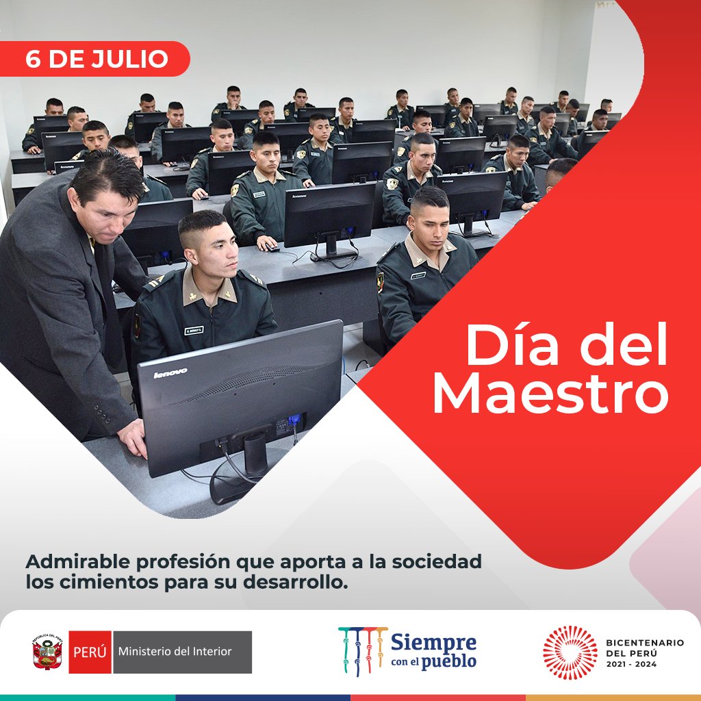 Ministerio Del Interior 🇵🇪 On Twitter 📅¡feliz Día Maestras Y