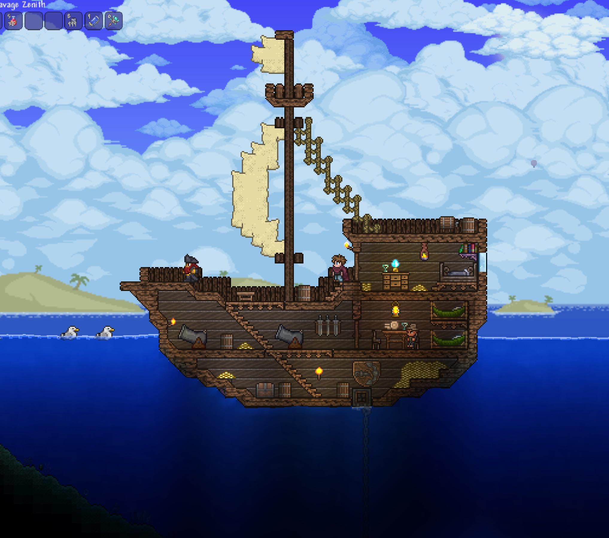 Terraria Boat Terraria Flying Dutchman Mini Boss Guide Corrosion