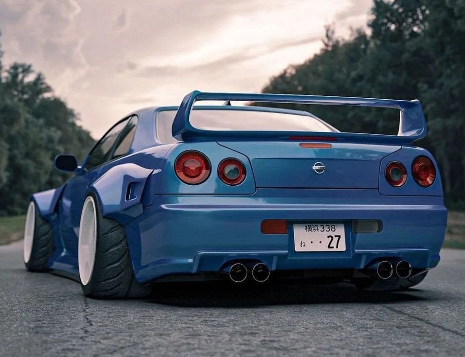Nissan Skyline R34 Modified Wallpaper