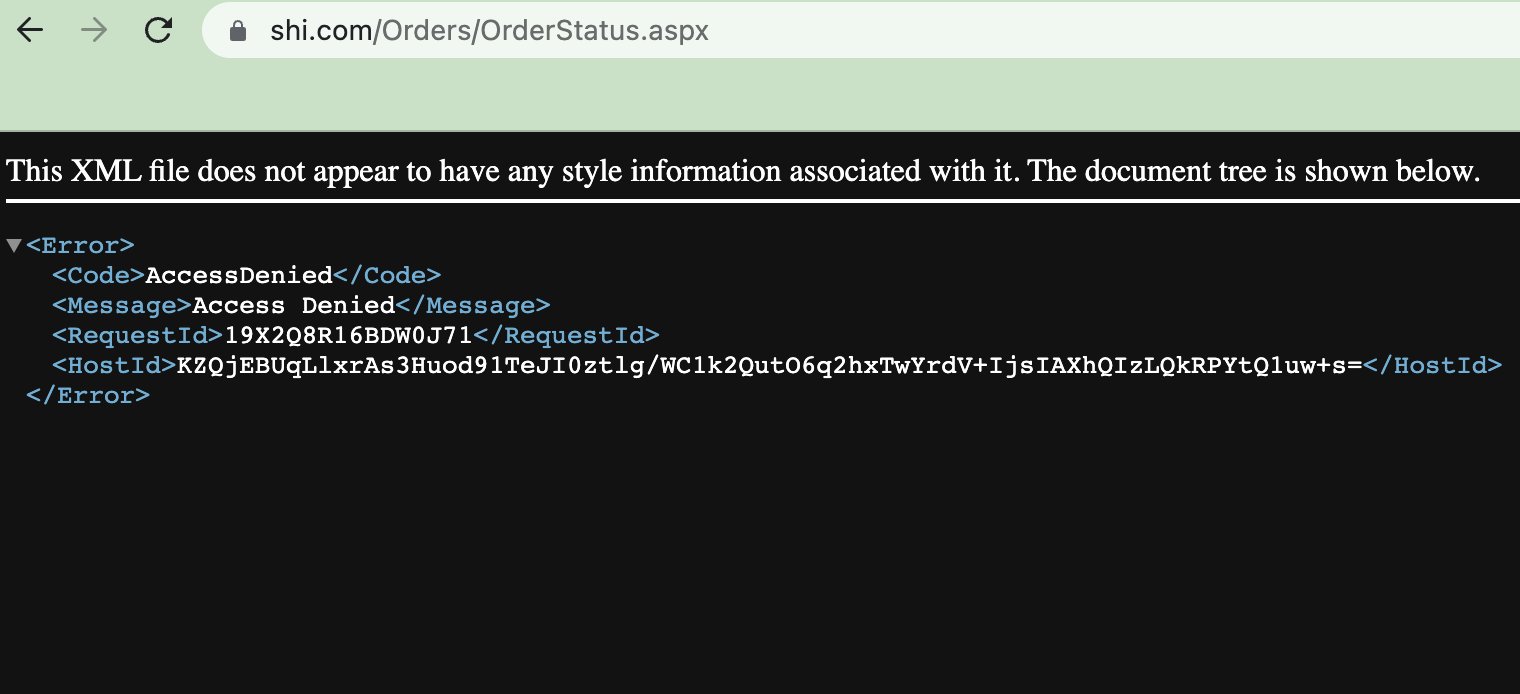 Derek Abdine on Twitter: "The Amazon CloudFront/S3 SHI errors persist still: https://t.co ...