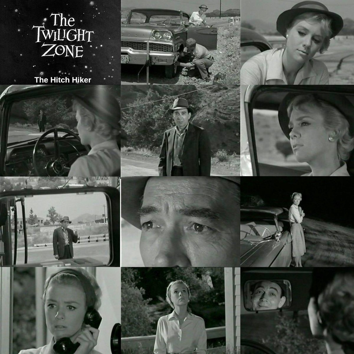 Carnival of Horror on Twitter: "The Twilight Zone ― The Hitch-Hiker ...