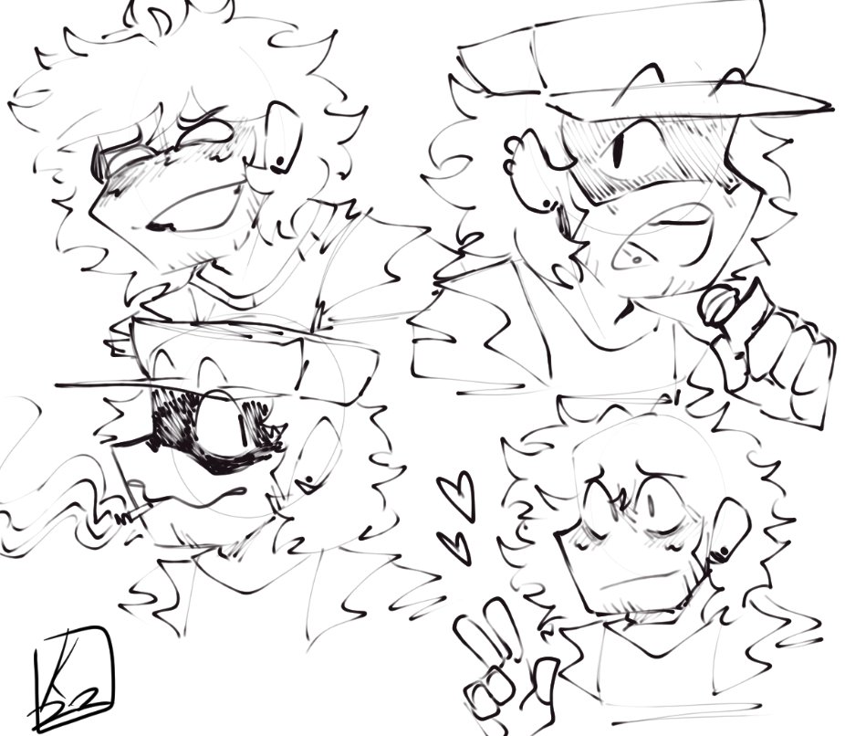 ⚠️KRIS⚠️ on Twitter: "Garcello doodles :)) #hazytwt #hazyriver #fnf #doodles https://t.co ...