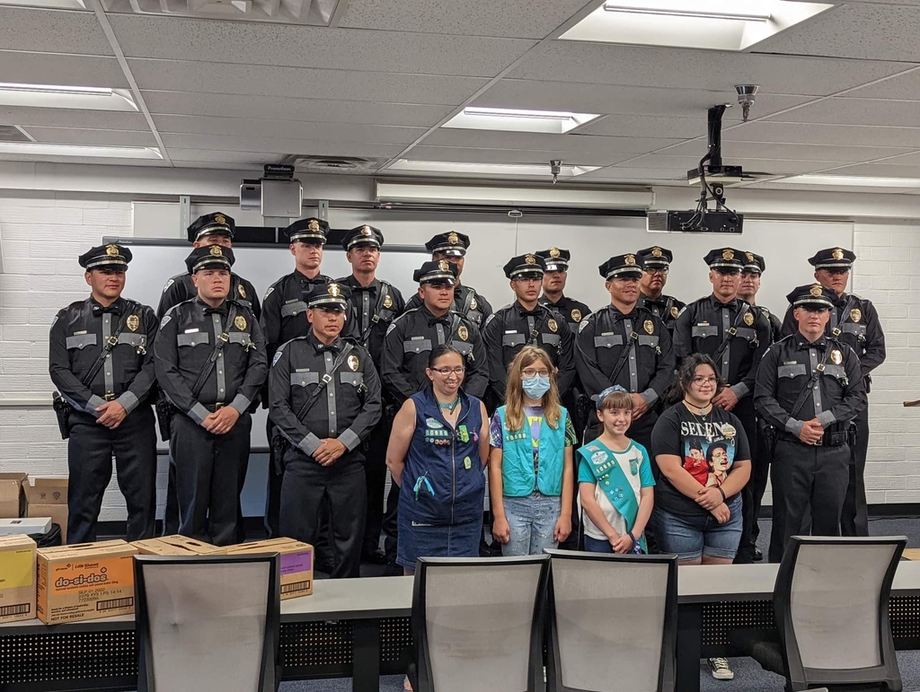 Three members of Troop 10689 attended the New Mexico State Police ...