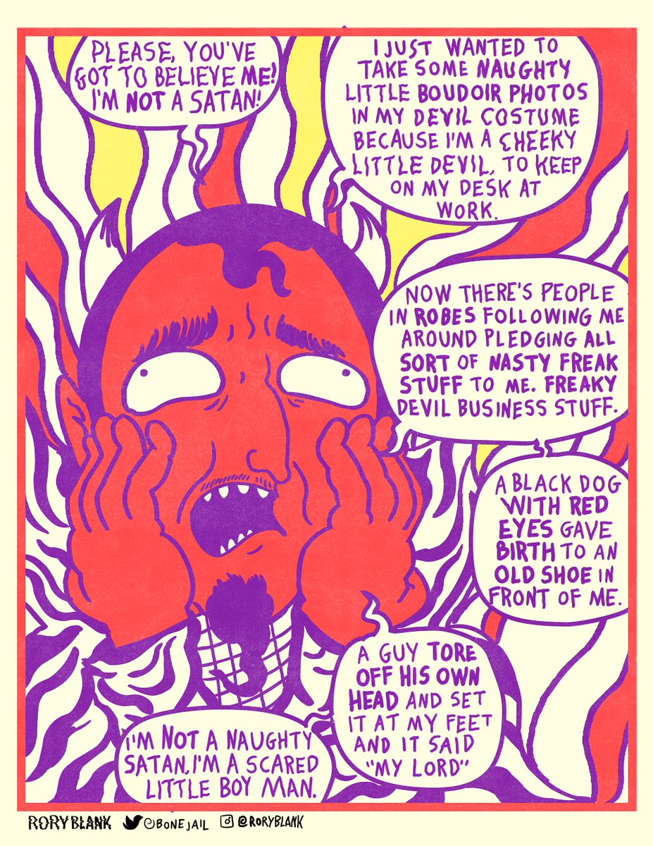 「cheeky little devil 」Rory Blankの漫画