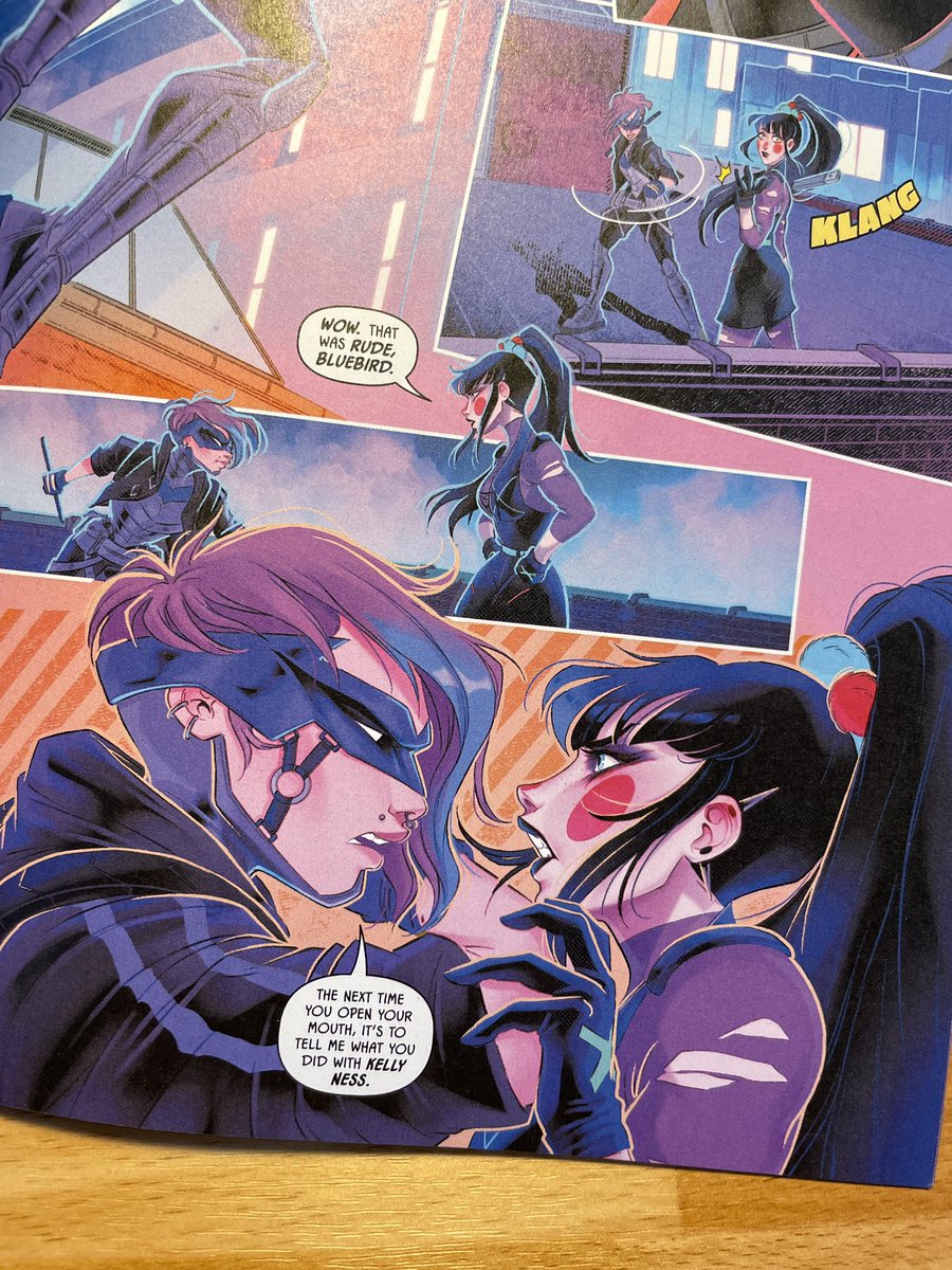 「Over the moon that I got to draw a Talia Al Ghul story writt」Sweeney ...