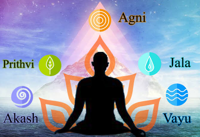 𝗧𝗵𝗲 𝗙𝗶𝘃𝗲 𝗕𝗮𝘀𝗶𝗰 𝗘𝗹𝗲𝗺𝗲𝗻𝘁𝘀 𝗼𝗳 𝗟𝗶𝗳𝗲 - 𝖯𝖺𝗇𝖼𝗁 𝖬𝖺𝗁𝖺𝖻𝗁𝗎𝗍𝖺- (Prithvi, Jala, Agni ...