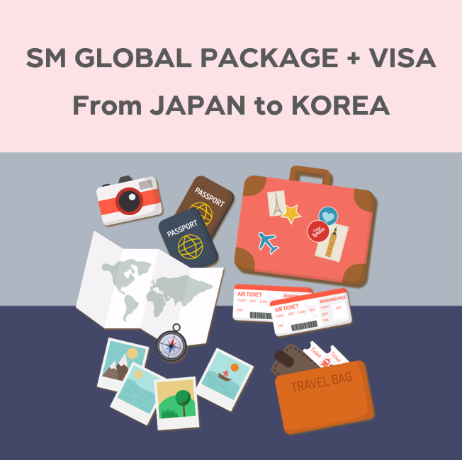 SM GLOBAL PACKAGE on Twitter: "[SM GLOBAL PACKAGE + VISA] From Japan to ...