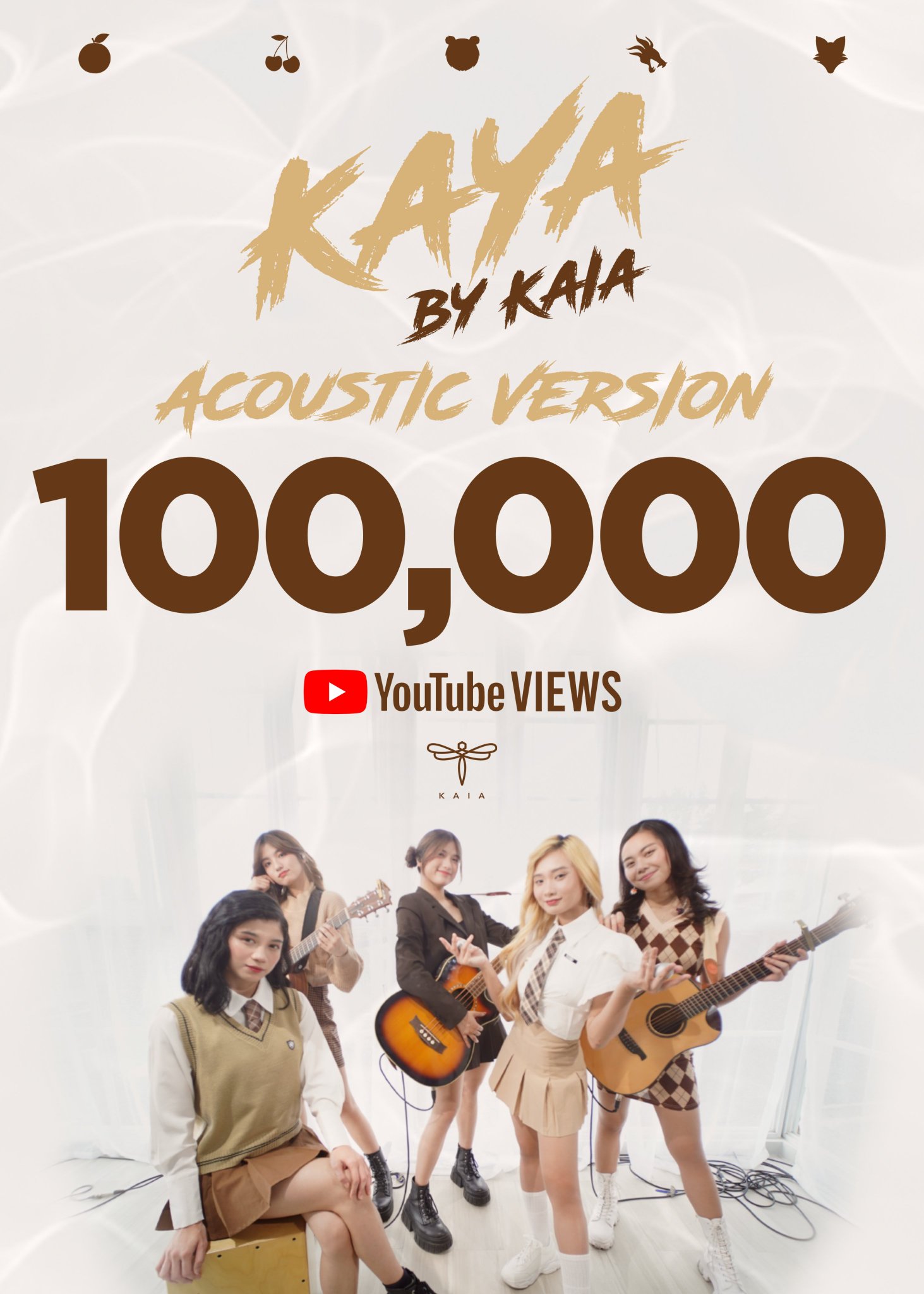 KAIA Official on Twitter: "[KAIA YouTube Milestone] KAIA 'KAYA' Performance (Acoustic Version ...