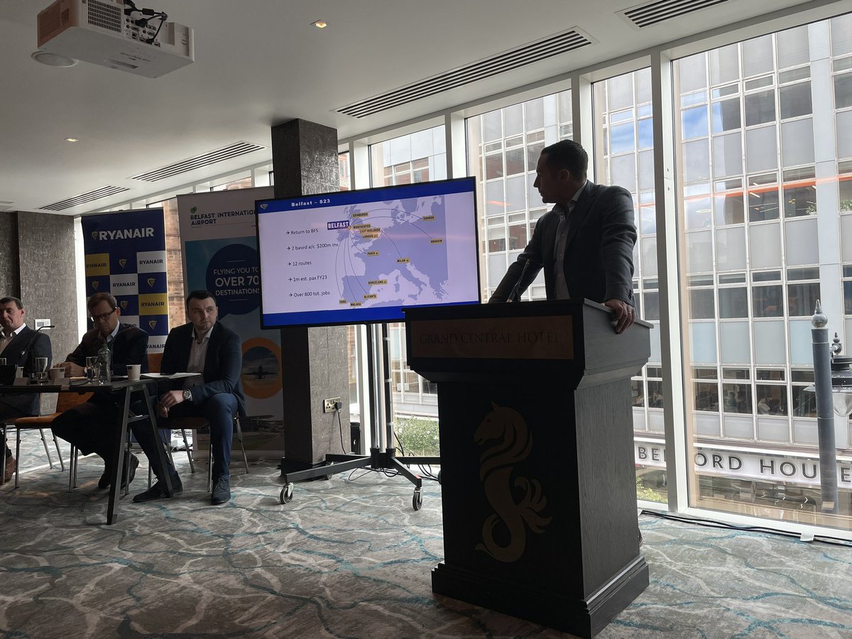 [Clodagh Rice] Ryanair has announced it is returning to Belfast ...