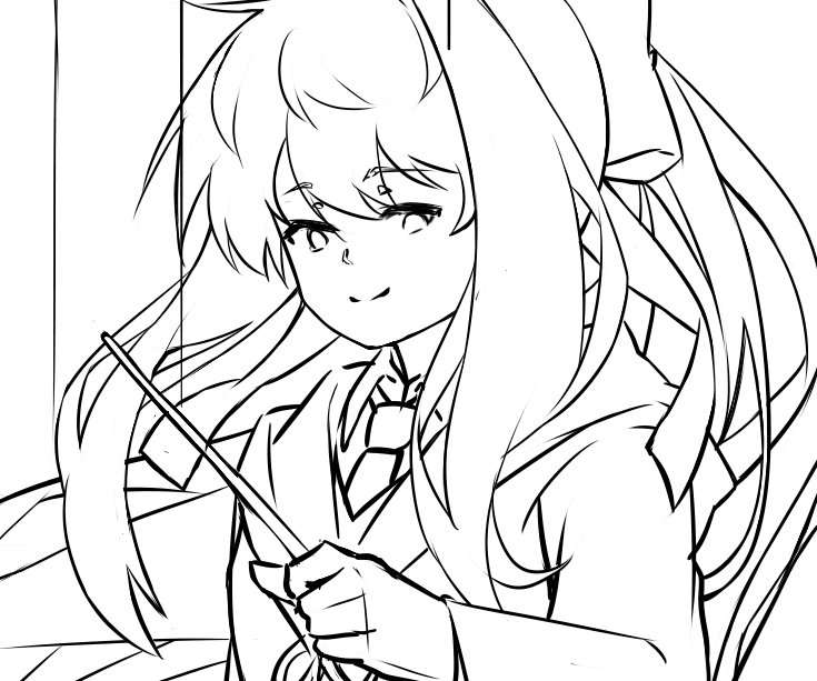 Shido on Twitter: "Lineart of pretty cool people. https://t.co/SzuJVWawL4" / Twitter