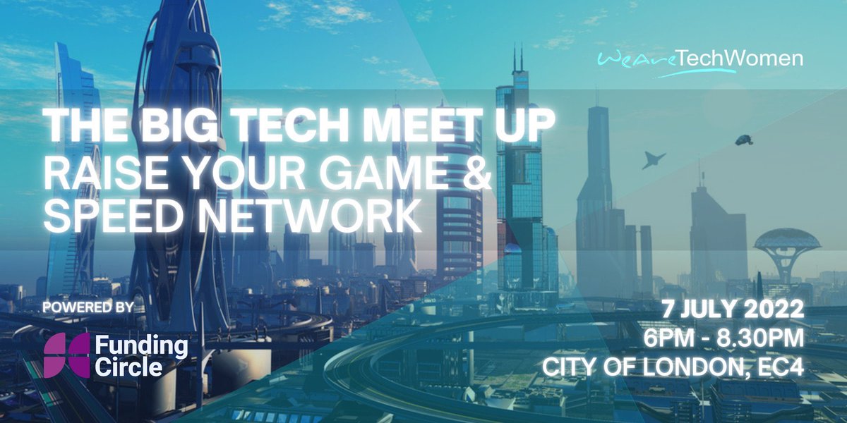 WeAreTechWomen on Twitter: "⚡️STARTING IN ONE HOUR! Follow us at 6PM for our Big Tech Meet Up ...