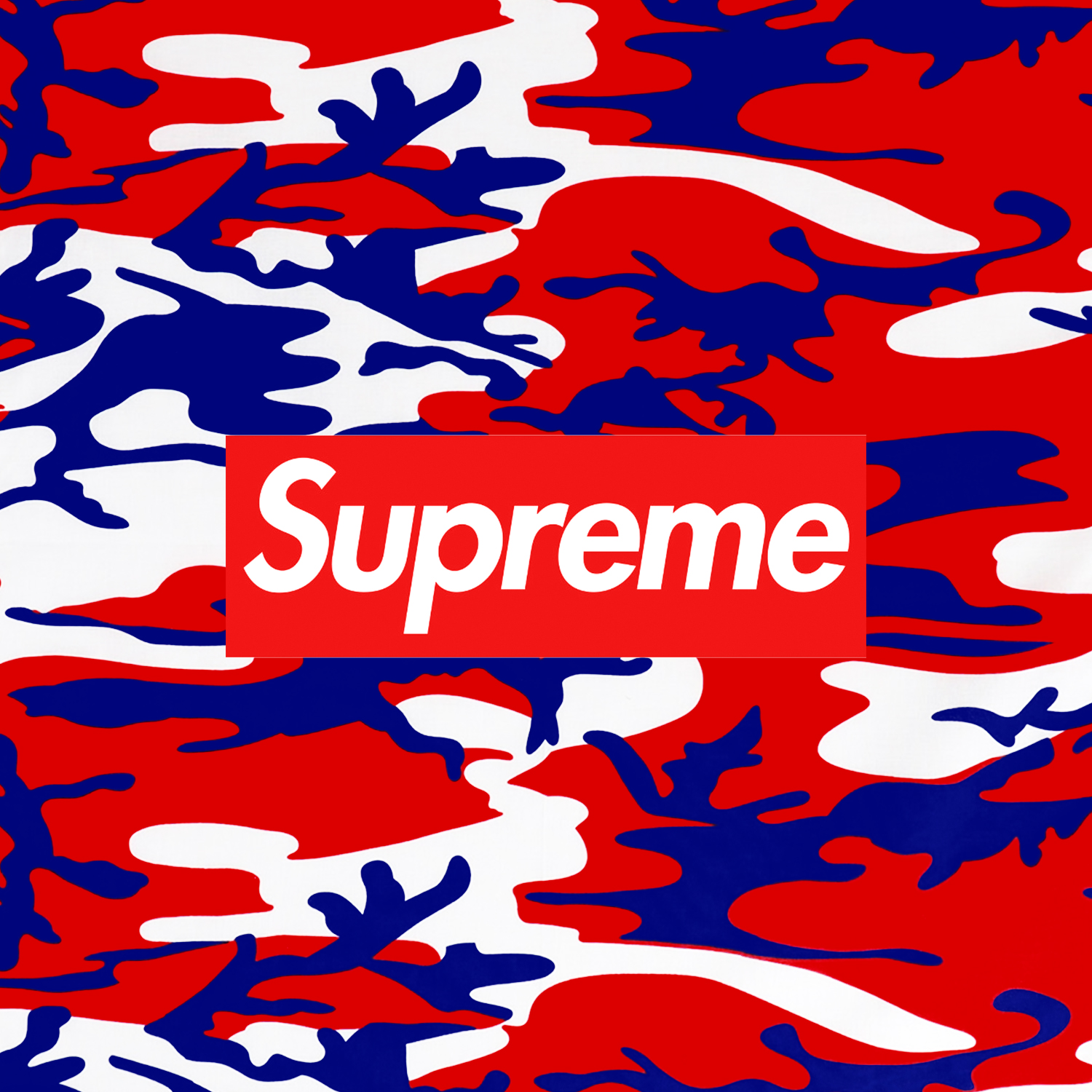 Supreme Camo Background