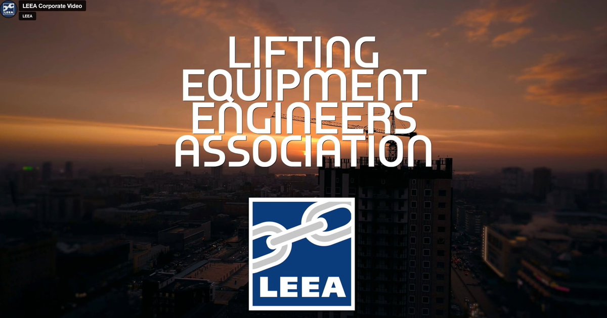 LEEA - The Lifting Equipment Engineers Association