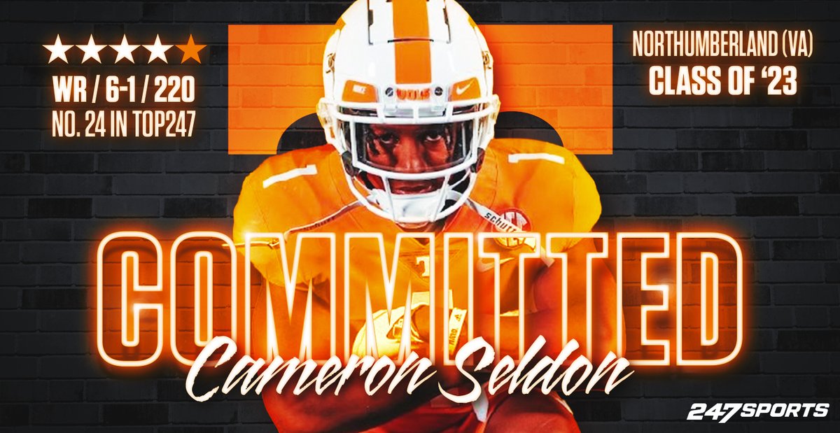 4* ATH Cameron Seldon commits to Tennessee : r/ockytop