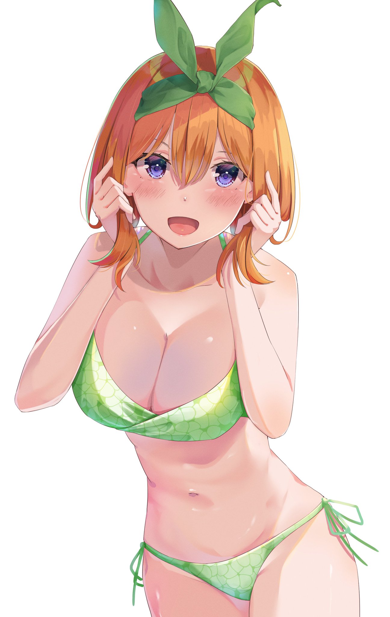 The Harem&Ecchi Club on Twitter: "A Genki Girl to make your day brighter🍀 Character: Yotsuba ...