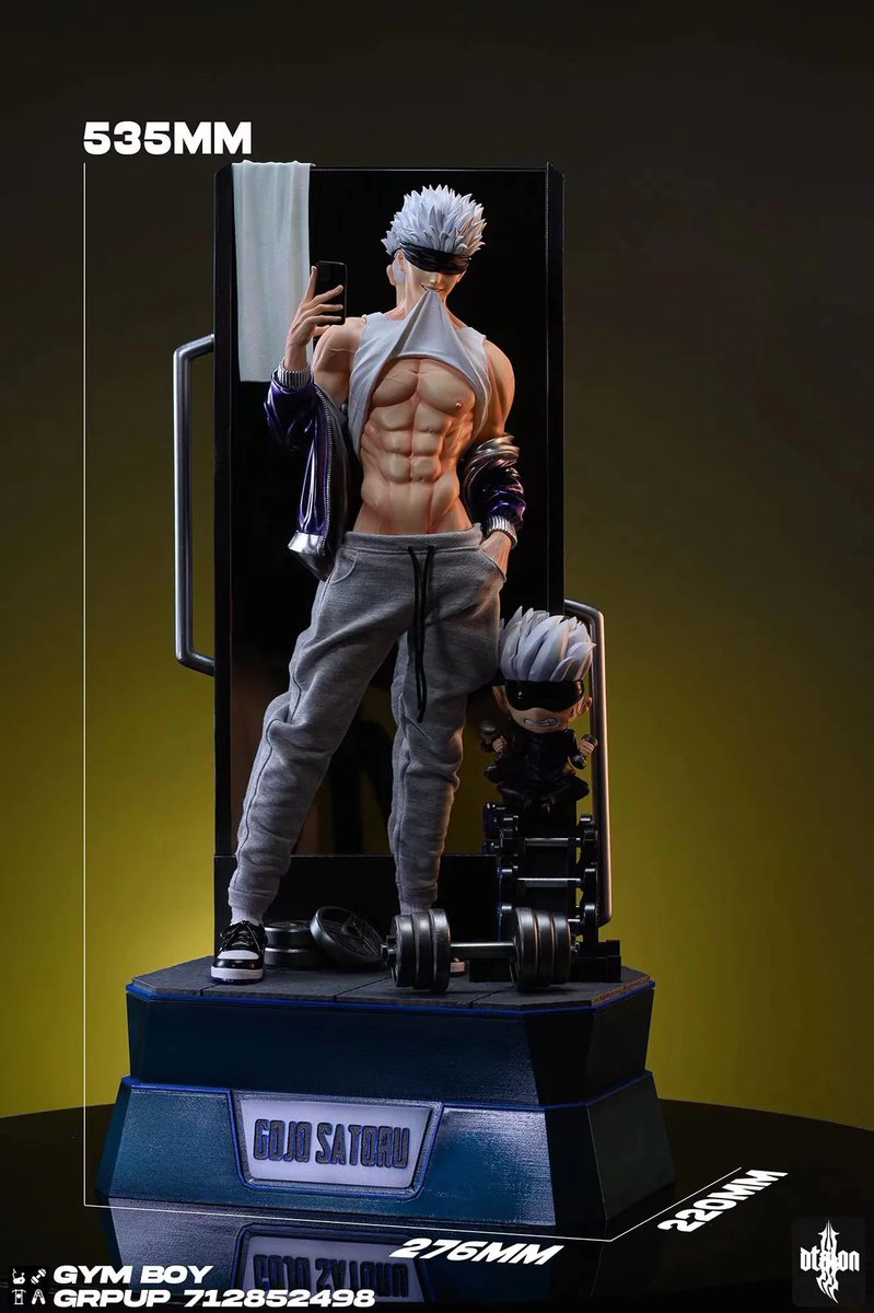 ?THOSE ABBS! Gym Gojo Satoru JuJutsu Kaisen 1/4 Resin By, 51% OFF