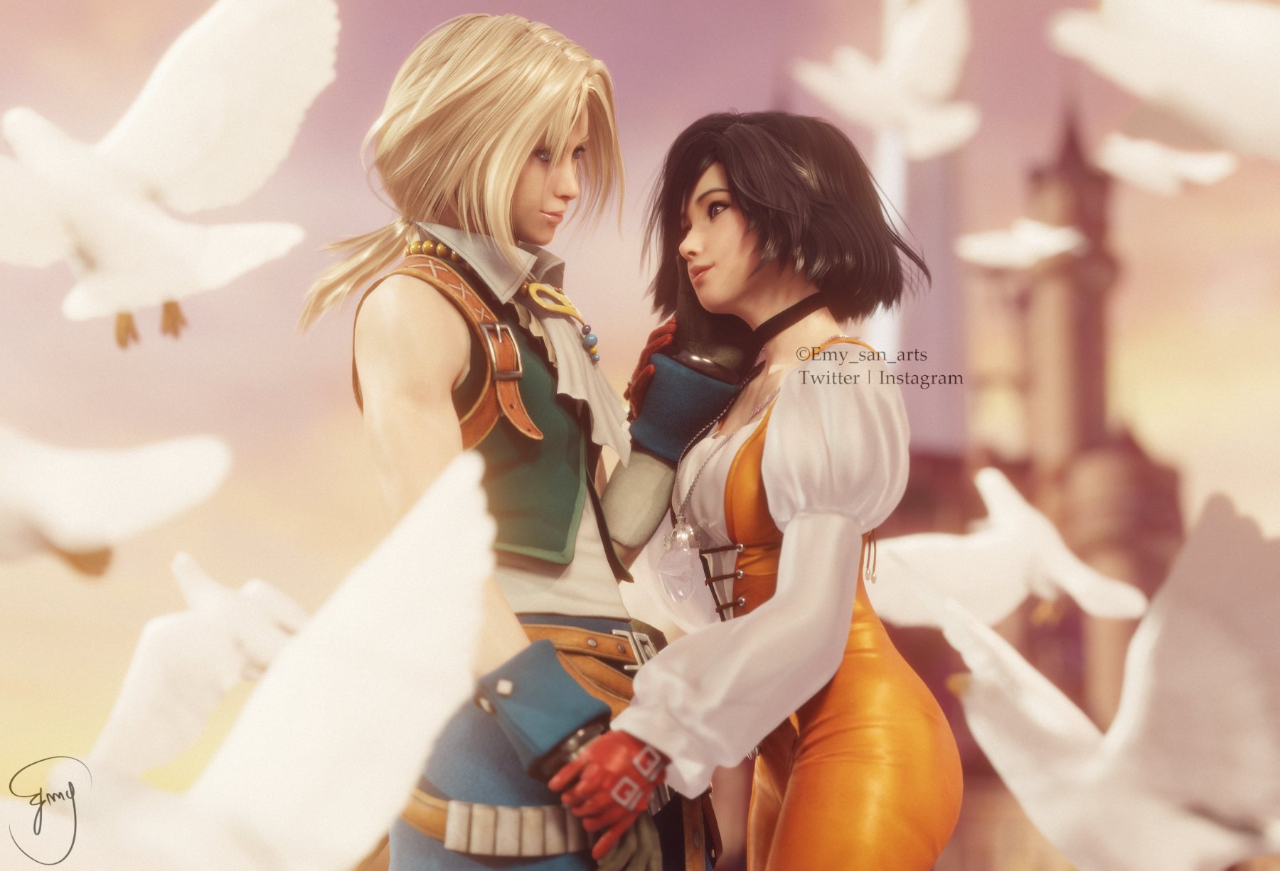ᴇᴍʏ 🌟 - break from commissions on Twitter: "With you, forever. #FinalFantasyIX #FF9_22nd https ...