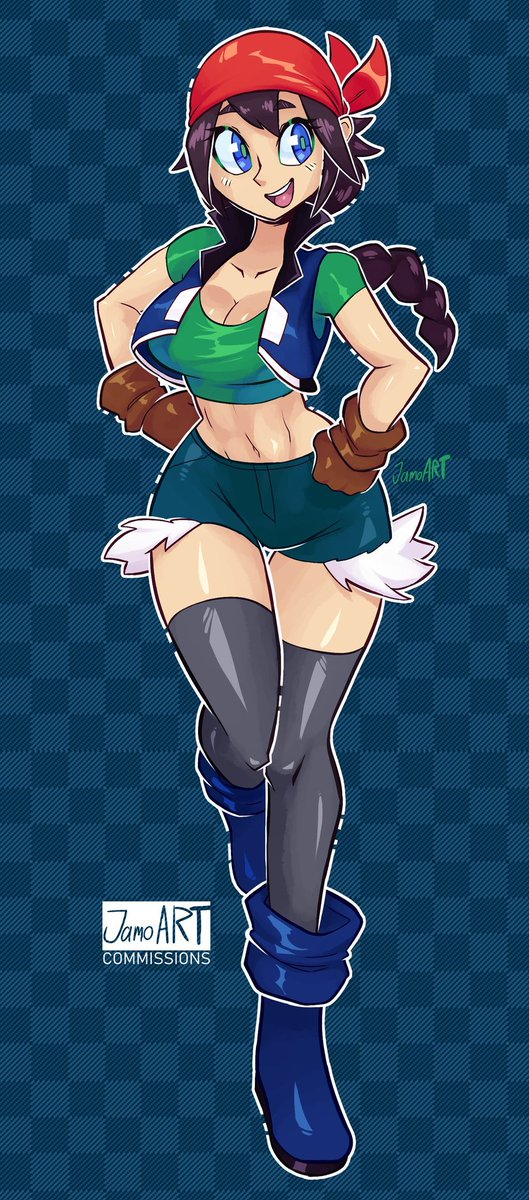 Jamoart🥭comms Open Pinned Tweet On Twitter Cassie Full Body Commission For Expbank7