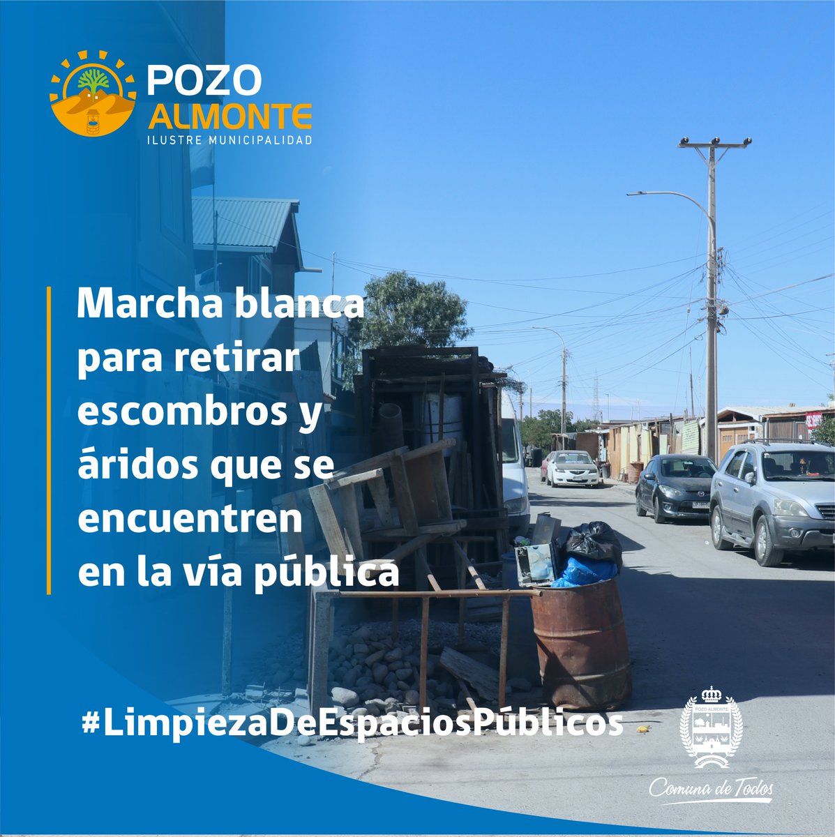 Ilustre Municipalidad de Pozo Almonte (@pozoalmontemuni) / Posts / X