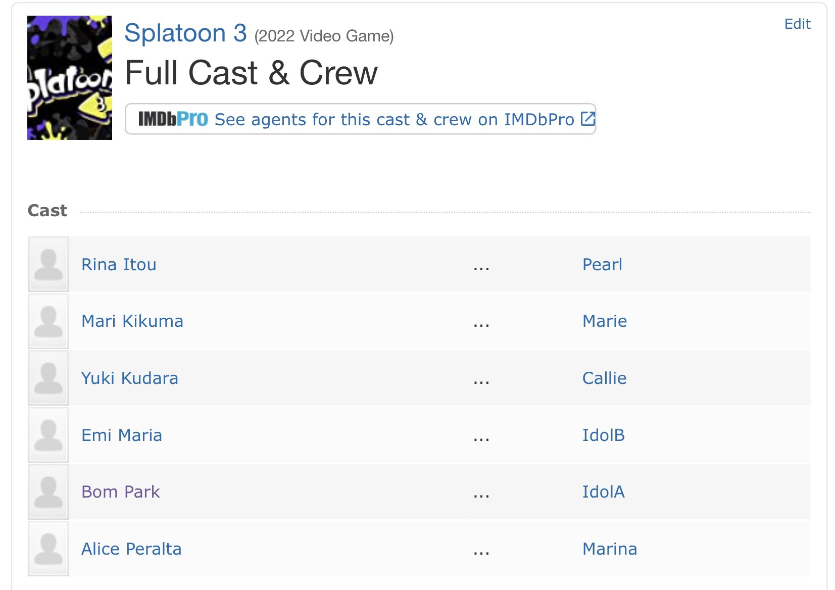 Pufuu 🐡 on Twitter: "Take this with a grain of salt, but apparently the VAs for the new Splatoon ...