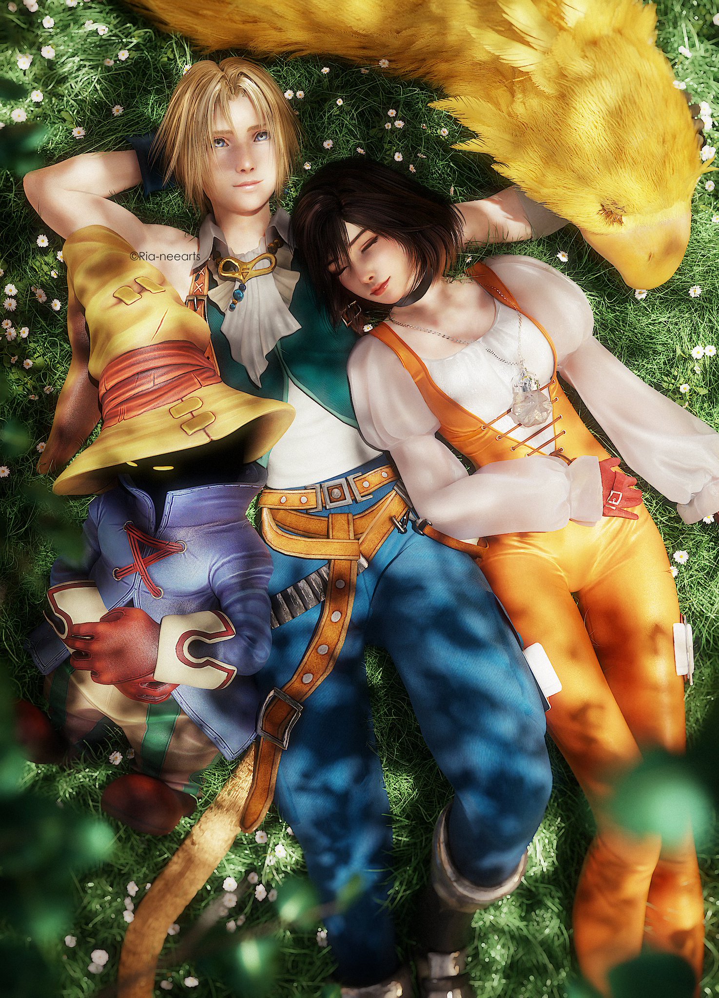 Ria 🐇 on Twitter: "Resting~ #FinalFantasyIX #FF9_22nd https://t.co/bTj24kqKgr" / Twitter