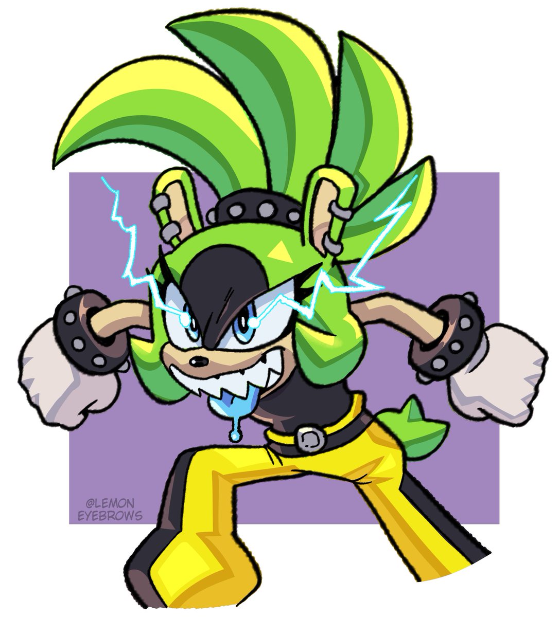 「She is out for blood⚡️ 」|Lemonのイラスト