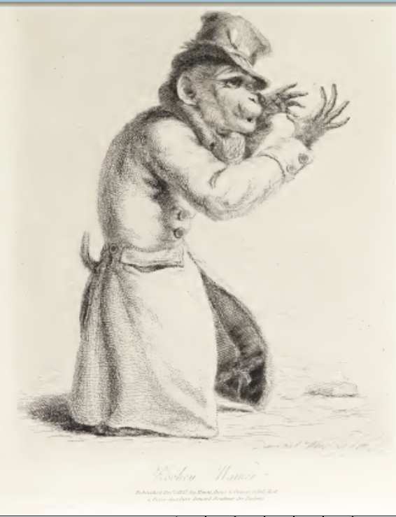 Remove the Mask Monkey-ana, or Men in Miniature. Designed and Etched by ...