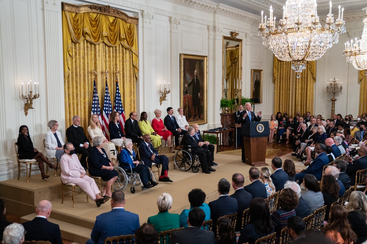 It was my honor to welcome some extraordinary Americans to the White ...