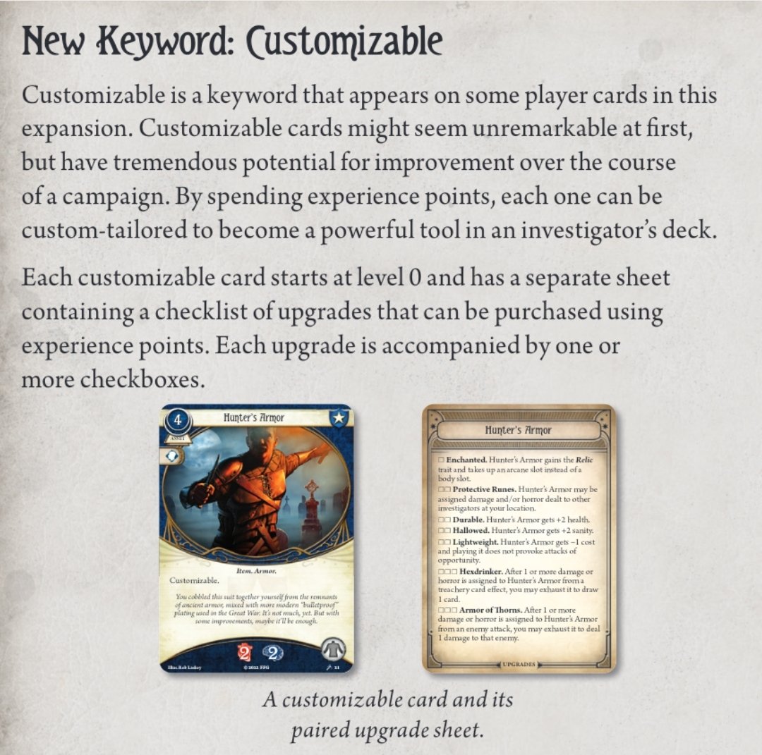 On Twitter MJ released more info on how Customizable cards work. : r ...