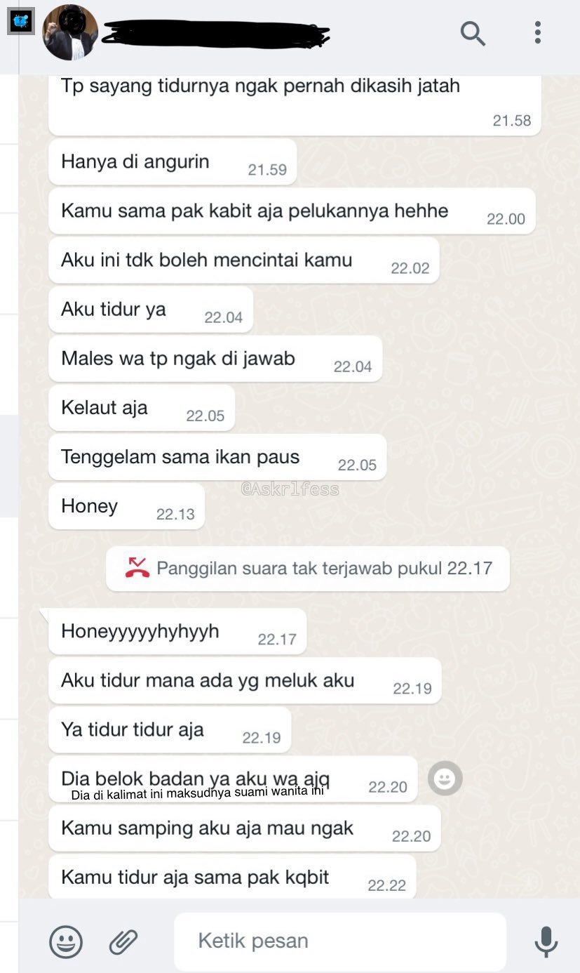 Askrlfess on Twitter: "[askrl] Gemeter liat chat pelakor ke papaku, ada saran ga aku harus ...