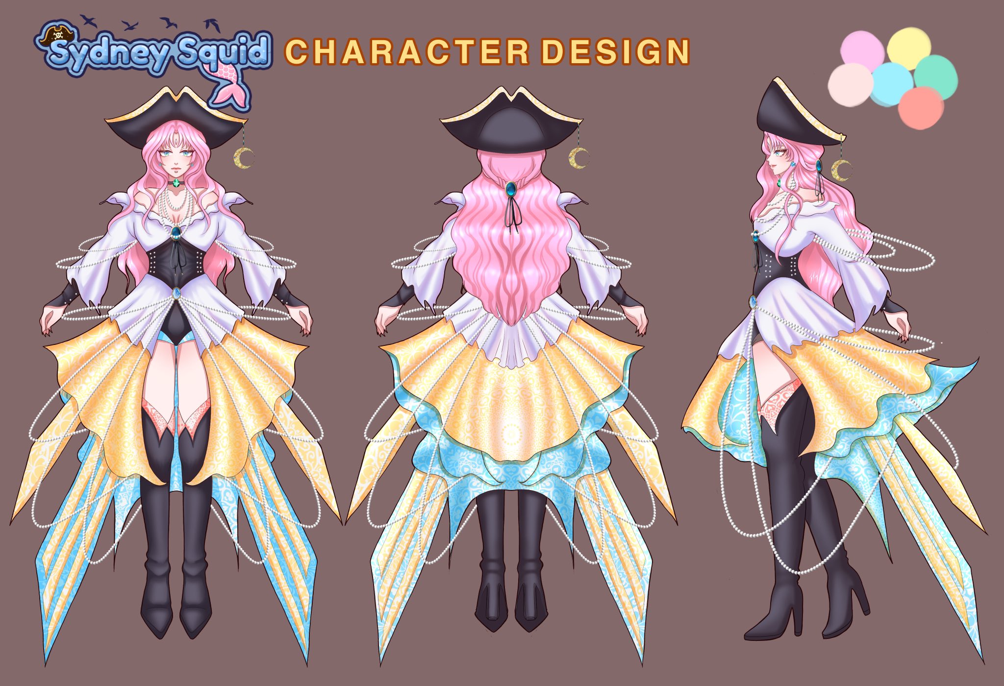 Sydney Squid 🏴‍☠️👑 Pre Debut on Twitter: "Hoist the anchors, because this ship is setting sail ...