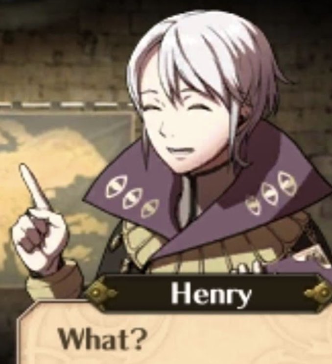 Fire Emblem Awakening Henry Eyes